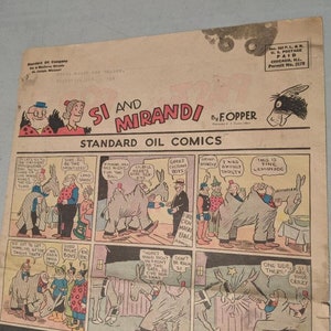 Standard Oil Comics 1931 3A RARE Early Comic Giveaway 4.5 Grade - Etsy