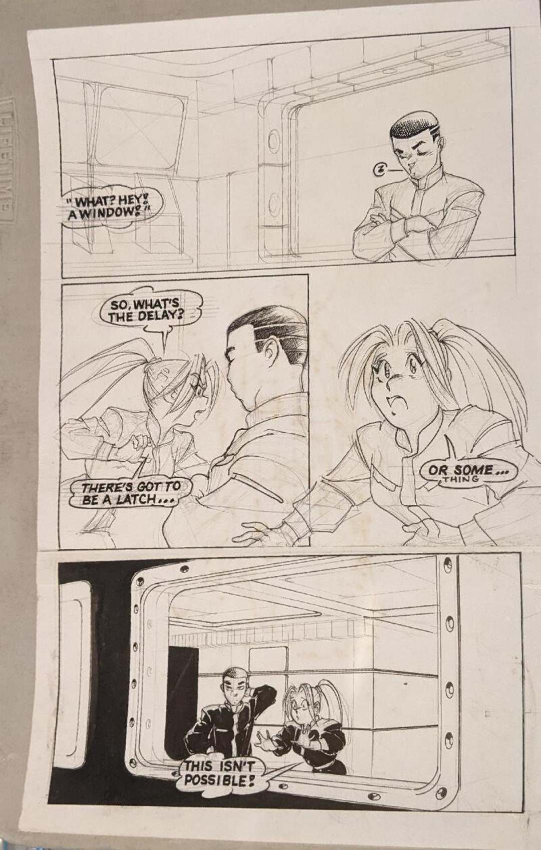 Artist David Wilson Original Art of a Comic Book Page - Etsy