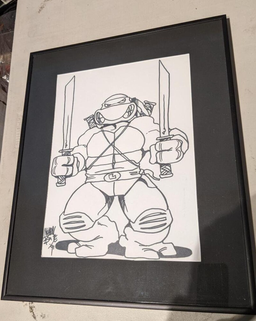Leonardo by Mark Bode 1991 Original Art - Etsy