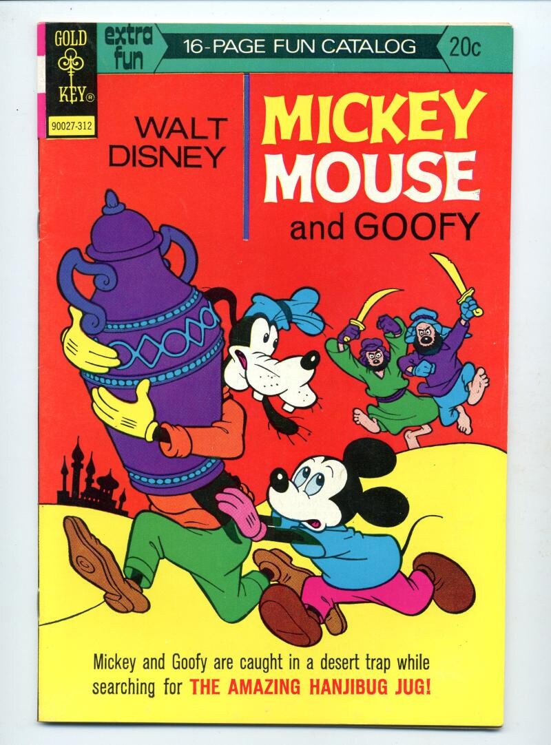 Mickey Mouse 146 the Amazing Hanjibug Jug Gold Key Comics - Etsy