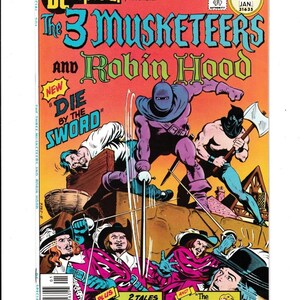 DC Special 25 the 3 Musketeers & Robin Hood DC Comics Bronze Age ...