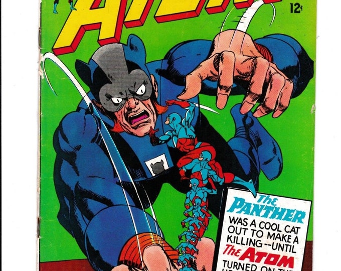 Atom 27 1966 Beauty & the Beast-gang DC Comics Silver - Etsy