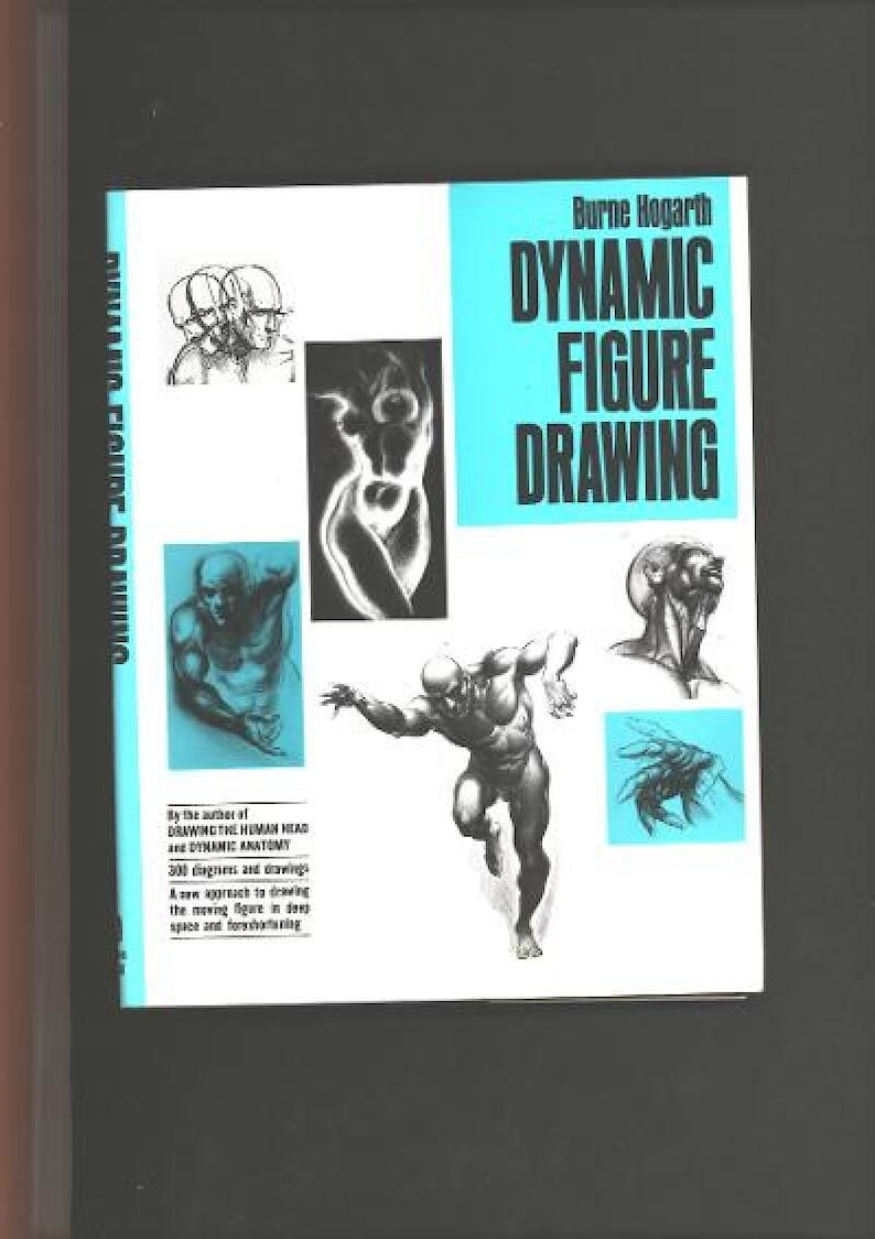 Burne Hogarth Dynamic Figure Drawing HC 1970 Watson Guptill - Etsy