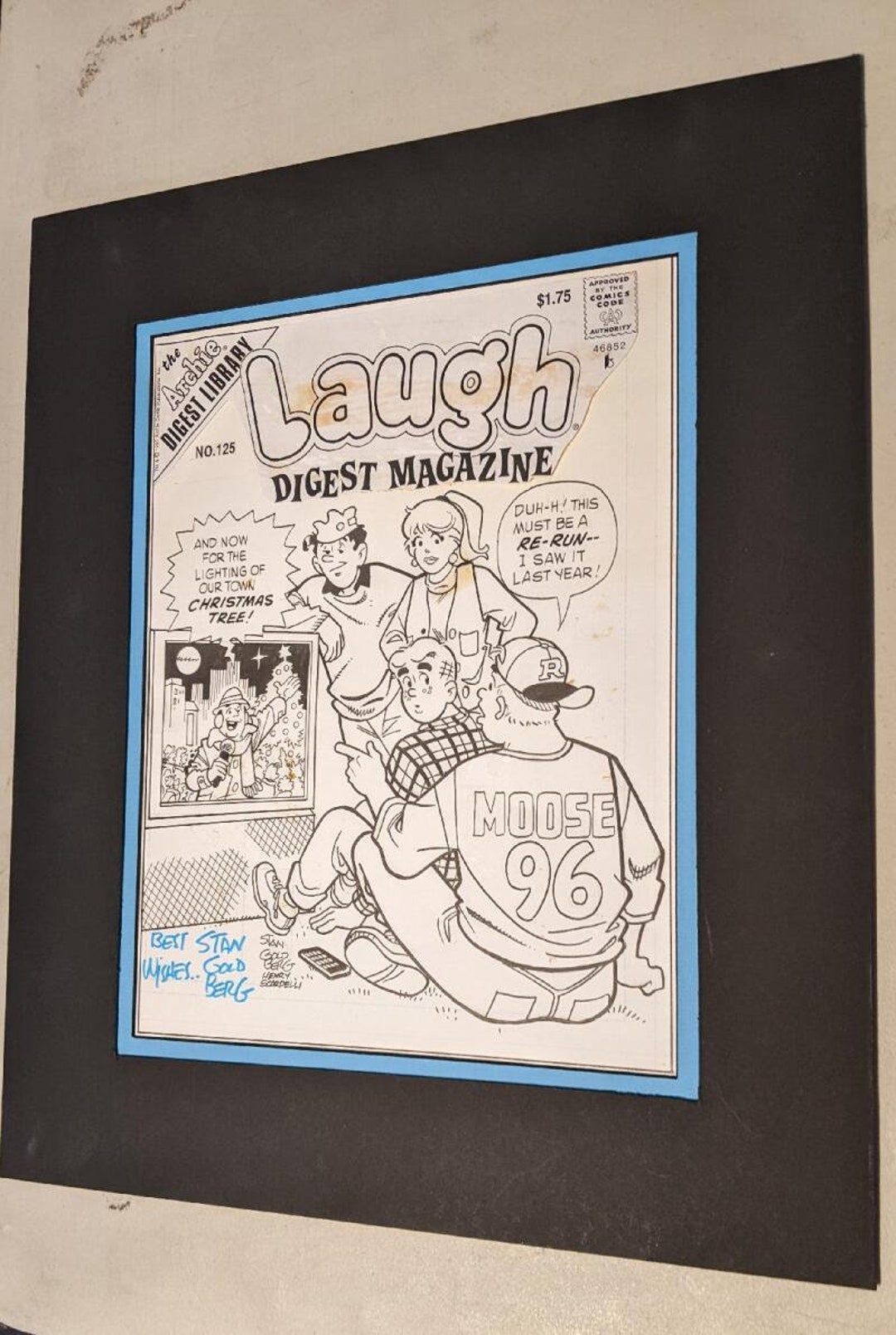 Original Art for Archie Laugh Digest Magazine by Stan Goldberg and ...