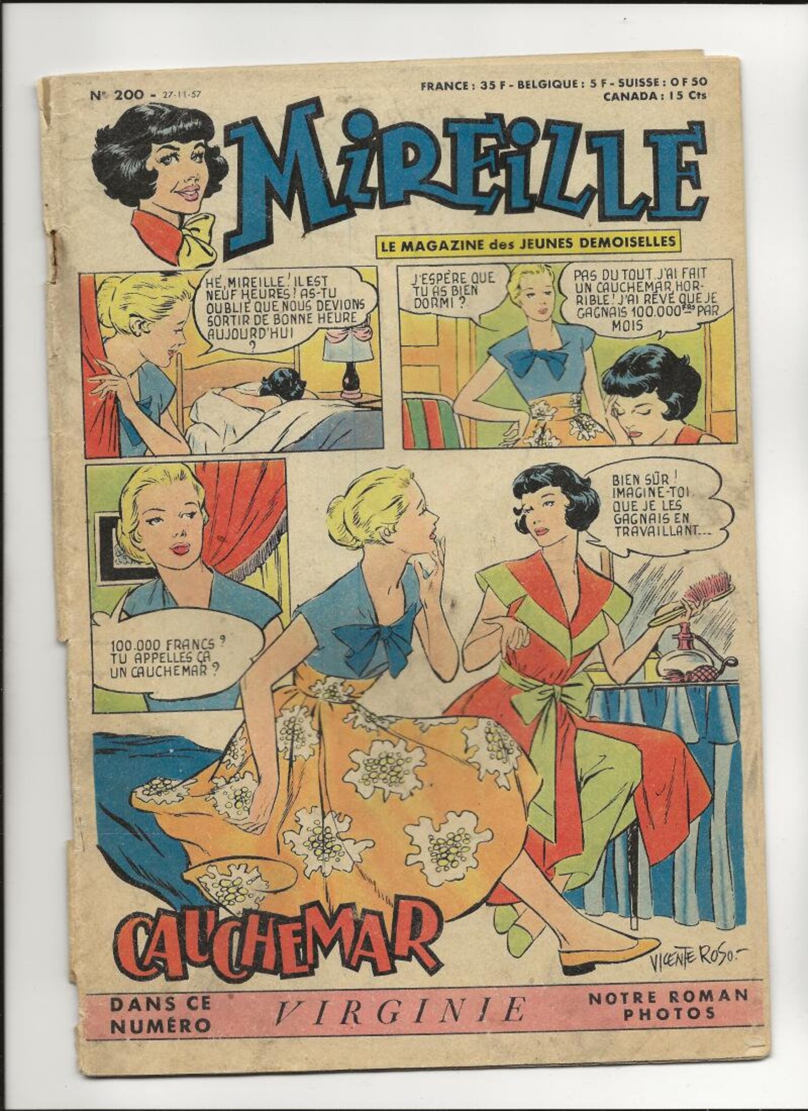 Mireille 200 French Nightmare 1957 - Etsy