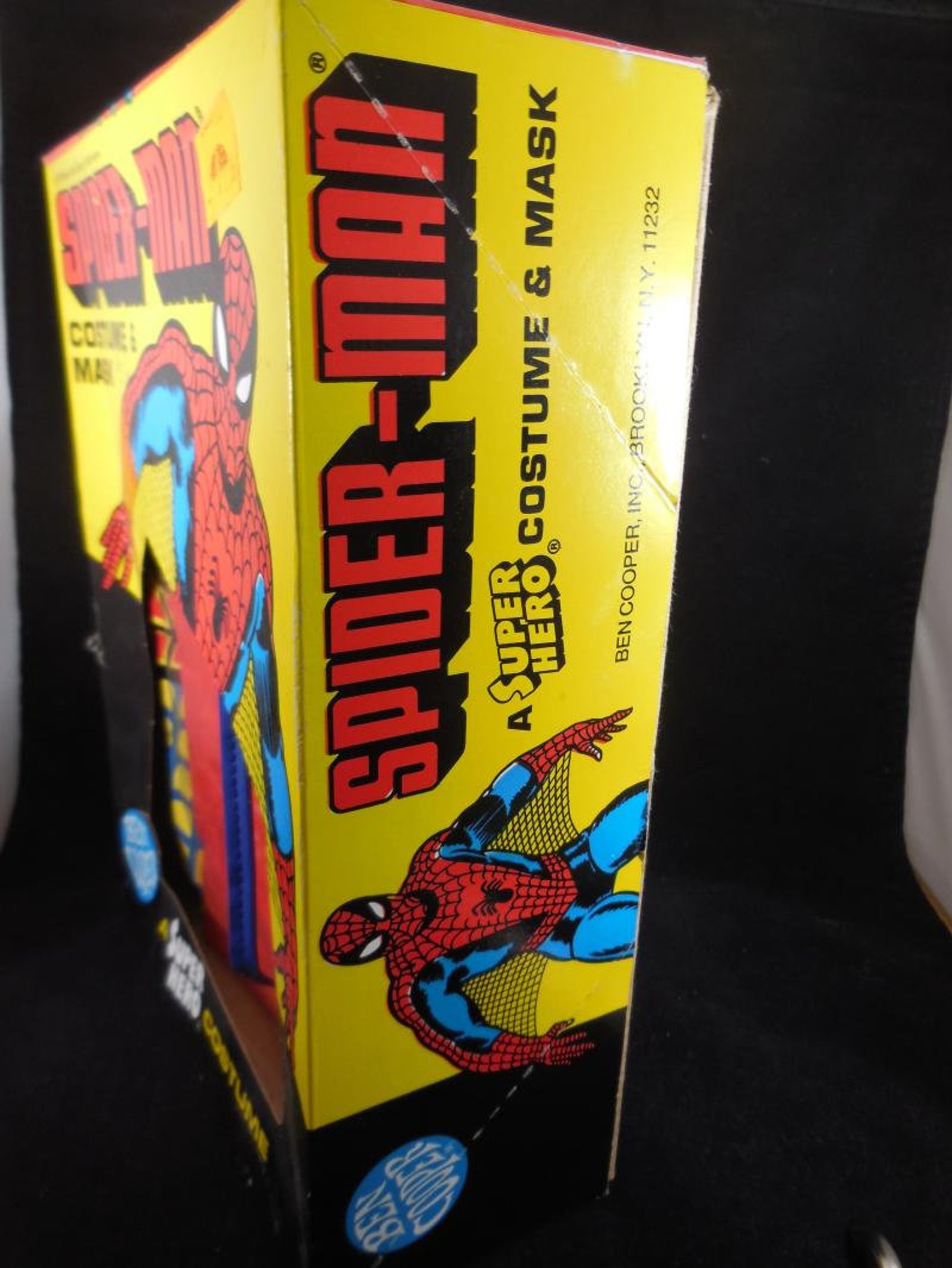 Ben Cooper Spider-man Costume Original Box 1972 Small - Etsy