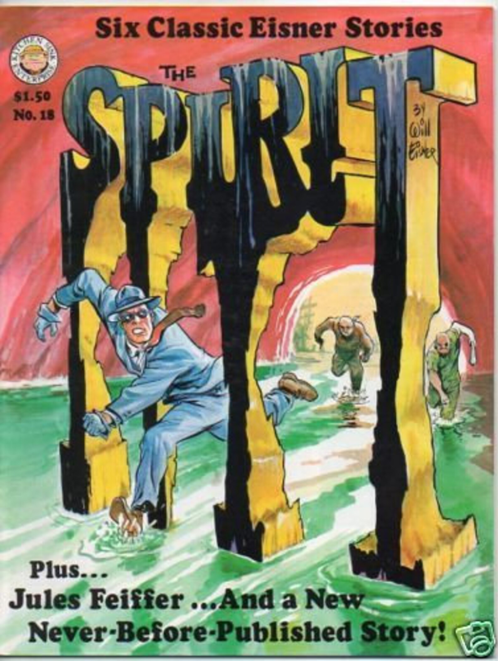 The Spirit 18 Plus Jules Feiffer DC Comics Bronze Age - Etsy