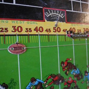 Big Time Football Game and Radio Score Chart 1930s - Etsy
