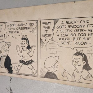 Sluggo Daily Comic Strip 1944 - Etsy