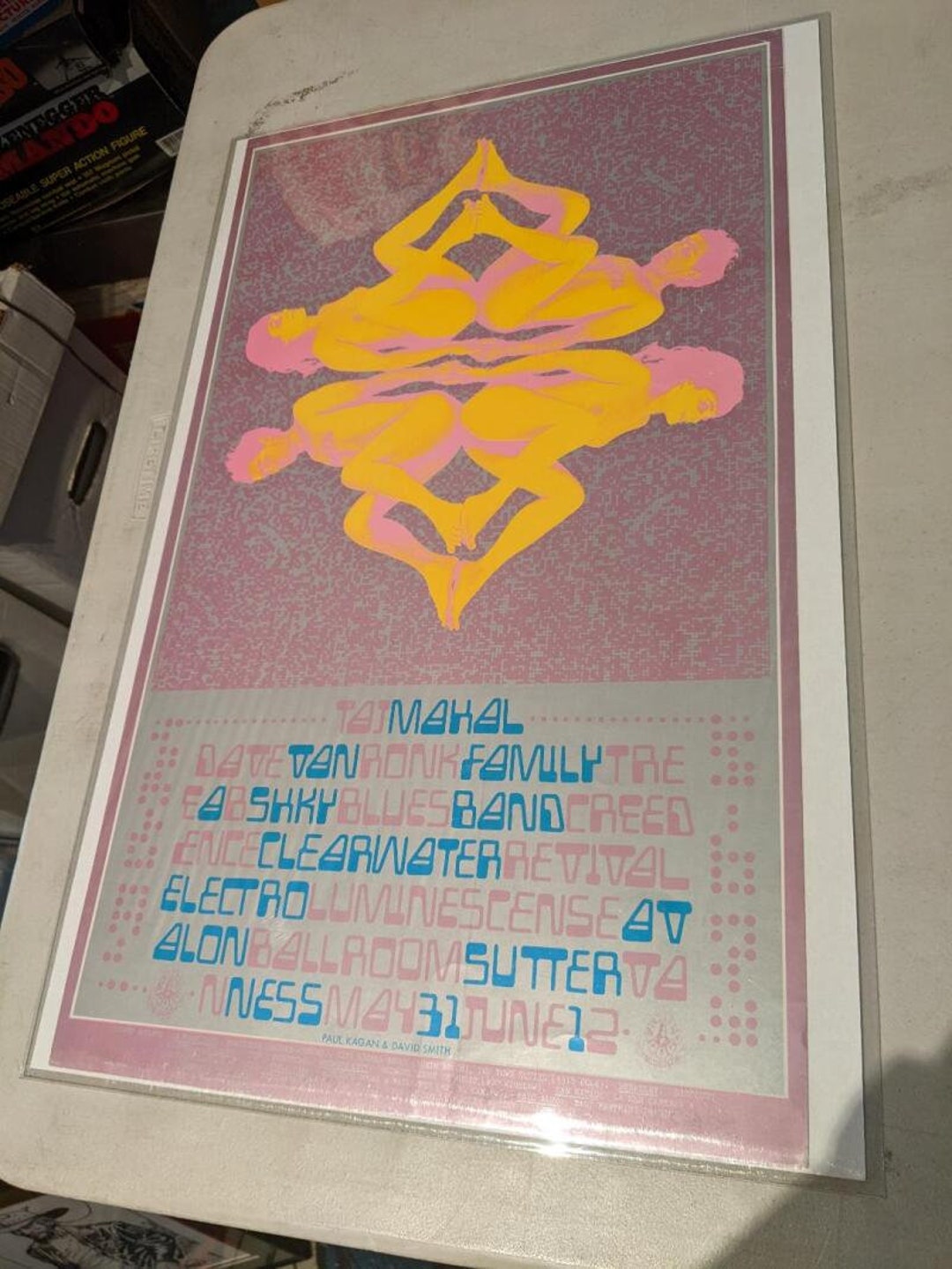 Taj Mahal and CCR Poster 1968 Avalon Ballroom - Etsy