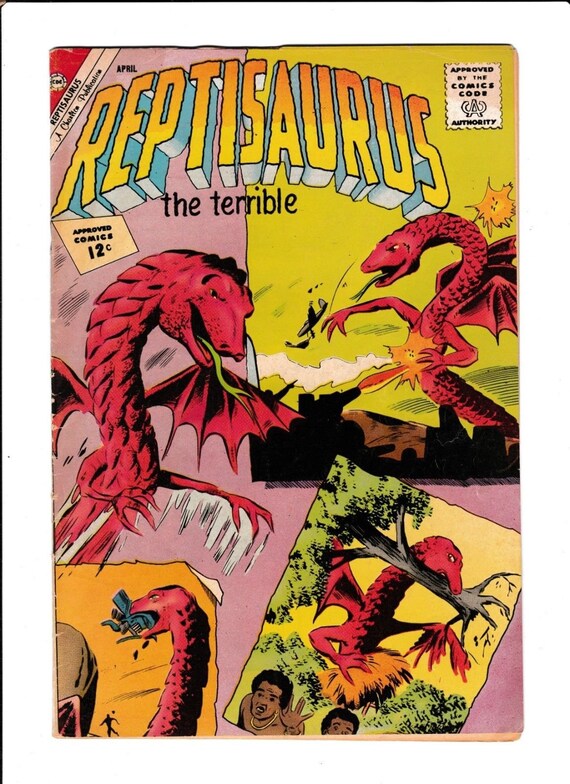 Reptisaurus 4 reptisaurus Meets His Mate - Etsy