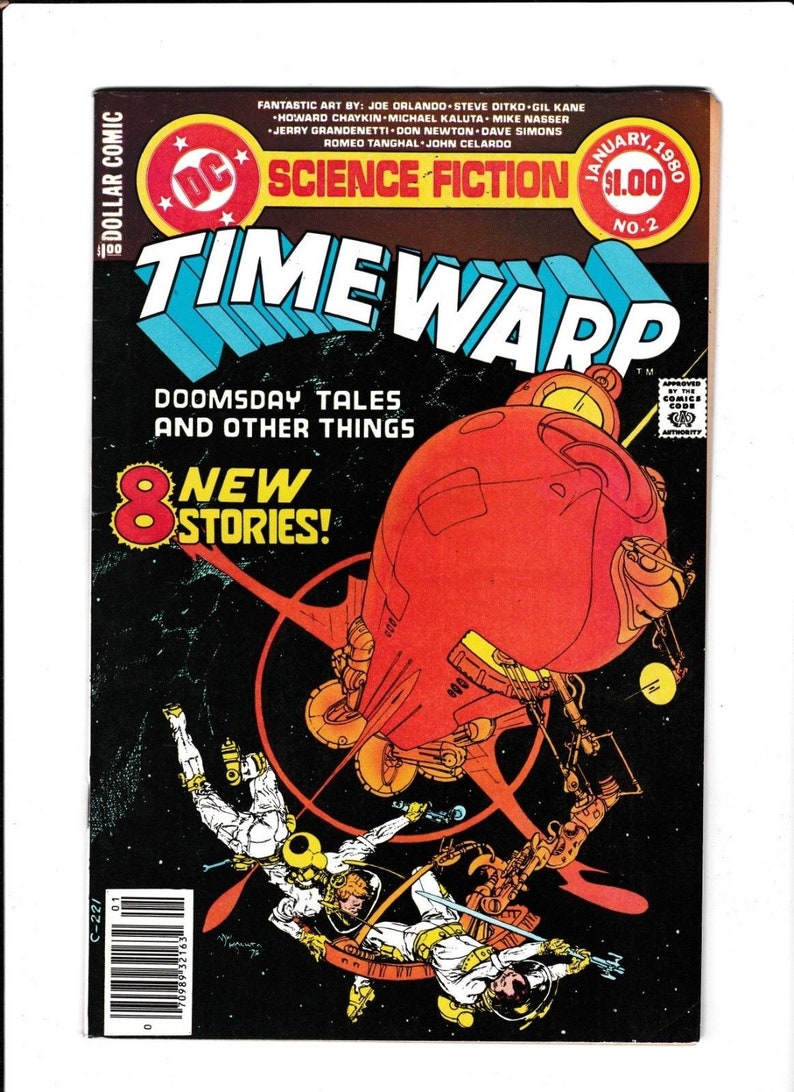 Time Warp 2 Return to the Stars DC Comics Bronze Age - Etsy
