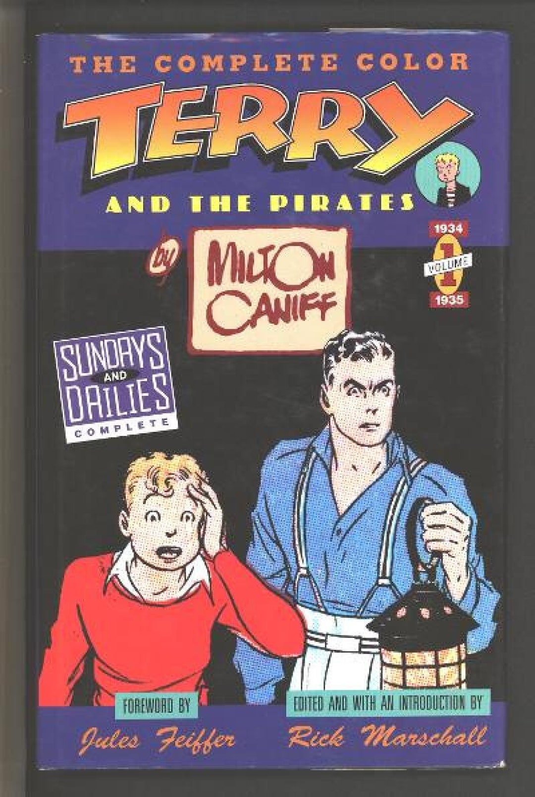 The Complete Color Terry and the Pirates Vol. 1 HC 1990 First Print ...