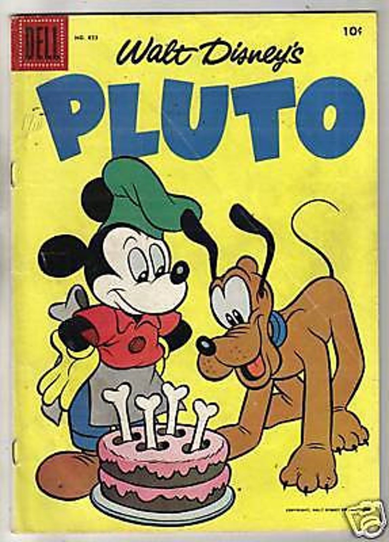 Dell Four Color 853 Pluto Dell Comics Silver Age - Etsy