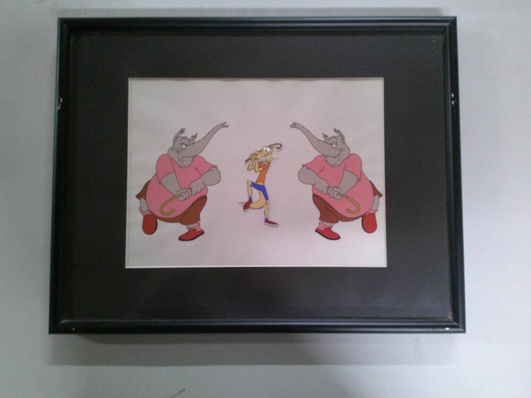 Animalympics Two Elephants and a Dog Dancing Original Animation ...