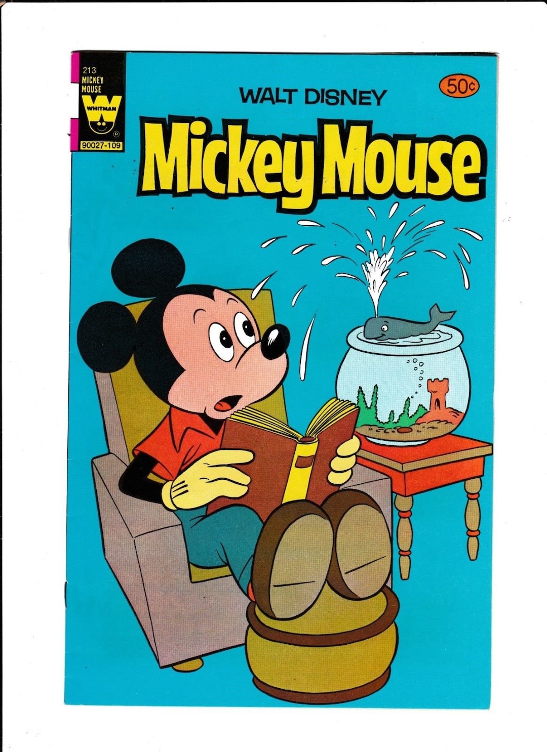 Mickey Mouse 213 Whitman Comics Bronze Age Vintage Comic - Etsy