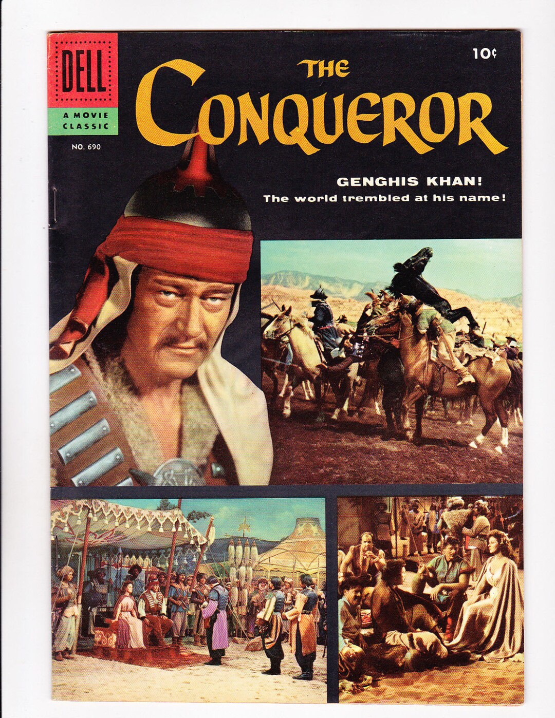Four Color 690 John Wayne Cover Dell Comics Silver Age - Etsy