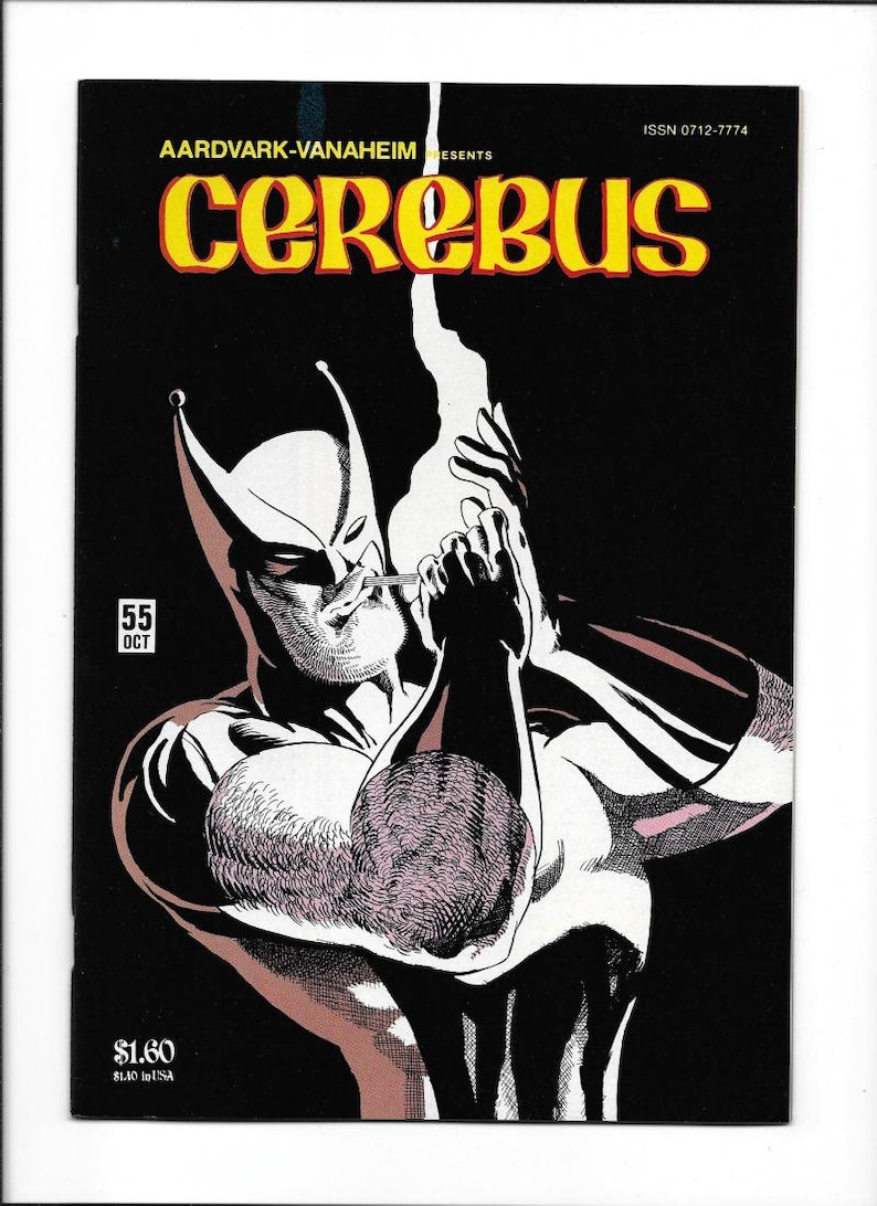 Cerebus the Aardvark 55 Origin of the Wolveroach Pt 2 - Etsy