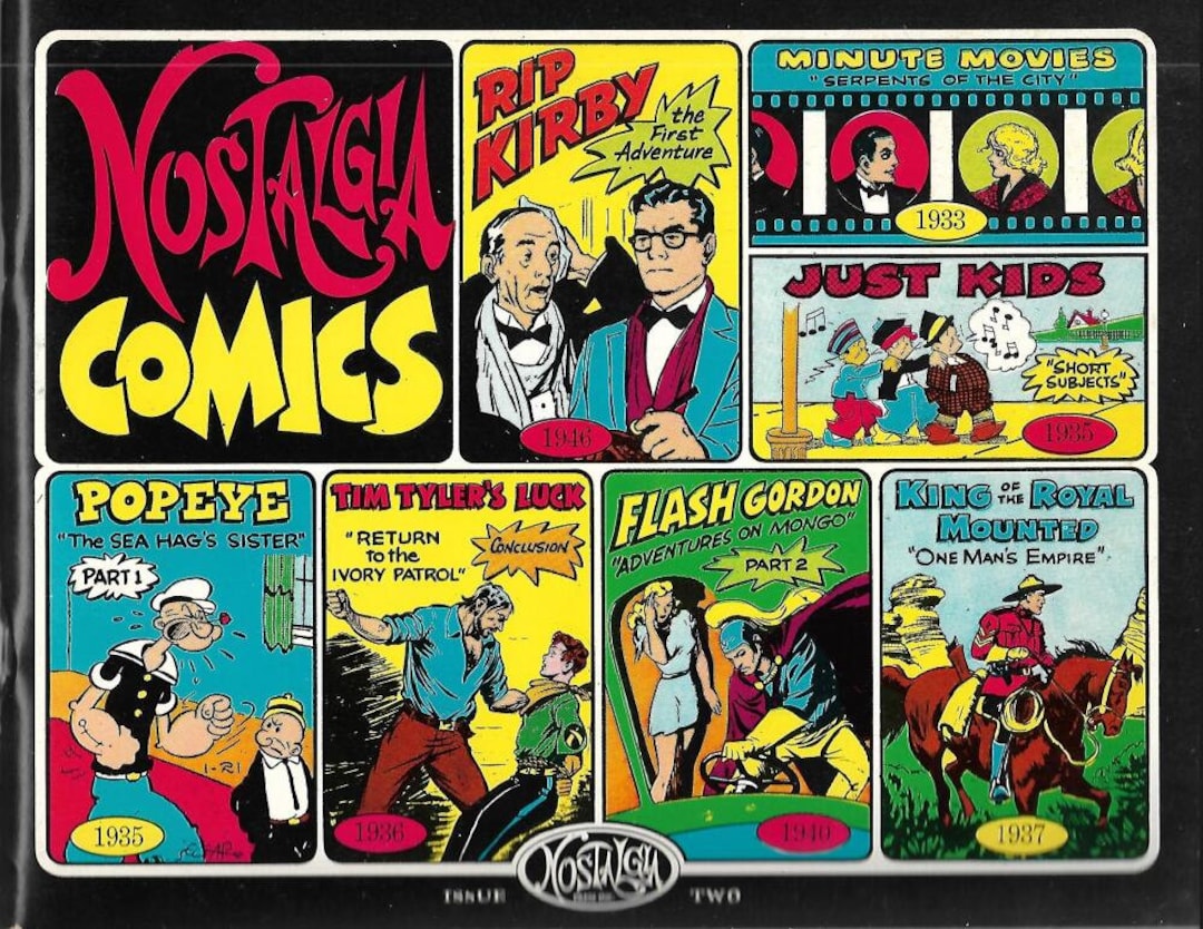 Nostalgia Comics Issue Two SC 1972 Nostalgia Press - Etsy