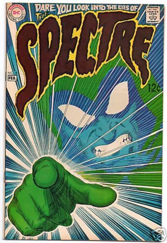 Spectre 8 Fantastic Spectre Cover DC Comics Silver Age | Etsy