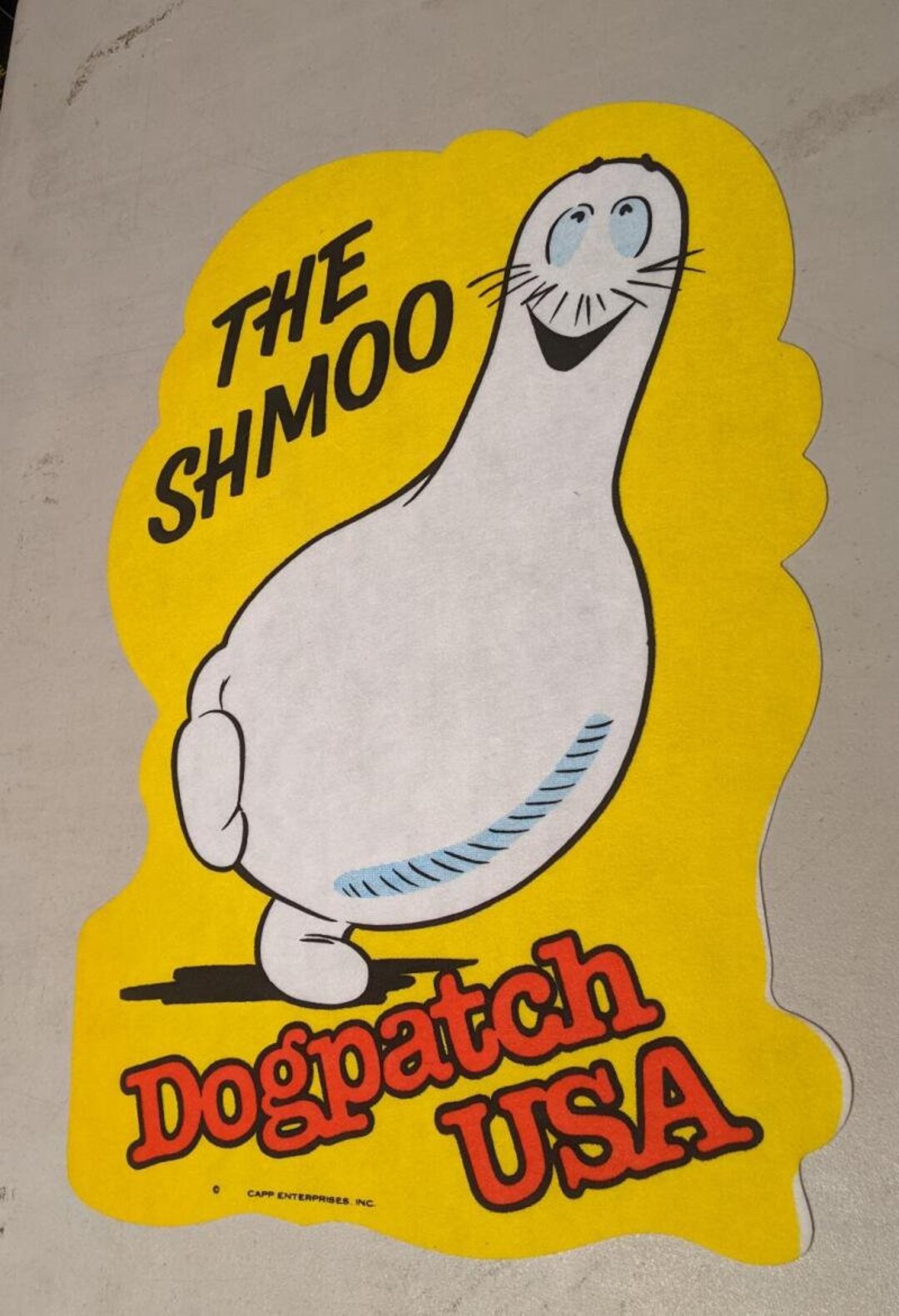 Shmoo Felt Hanging From Dogpatch Park - Etsy