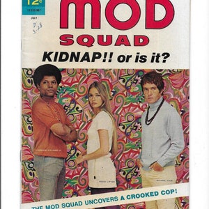 The Mod Squad 2 Photo Cover Dell Comic Bronze Age Vintage Comic - Etsy