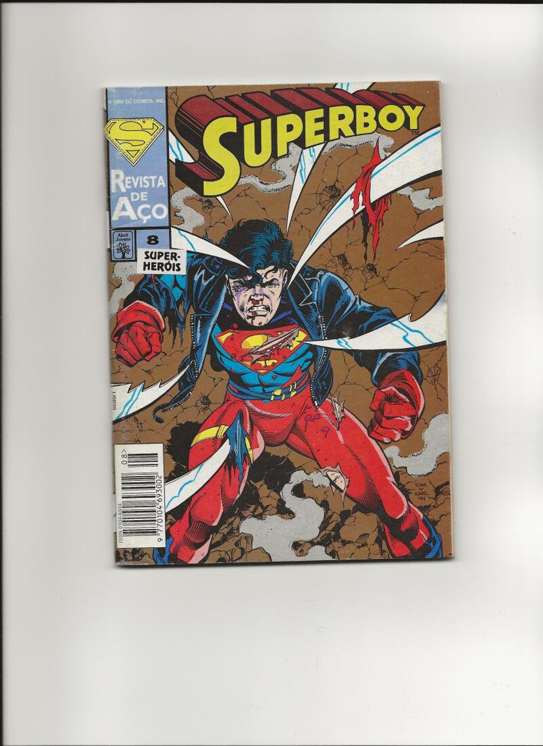 Superboy 8 1995 Brazilian Superboy Blades Cover - Etsy