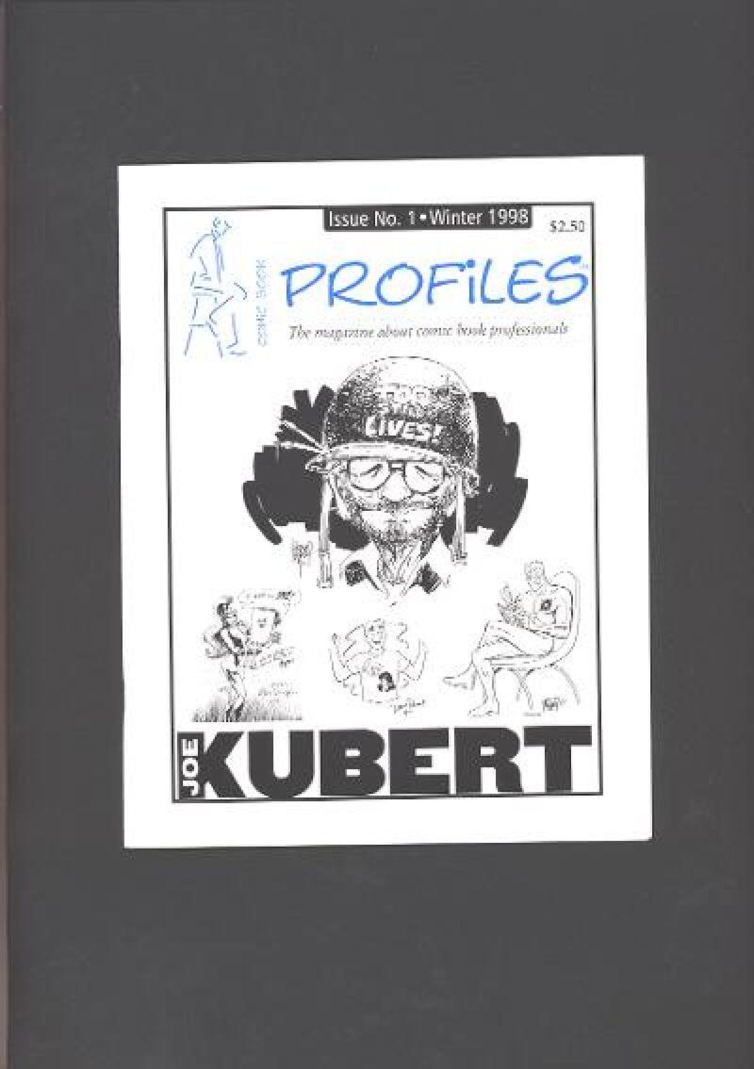 Comic Book Profiles.. Joe Kubert Issue No. 1 Winter...pb...1998 - Etsy