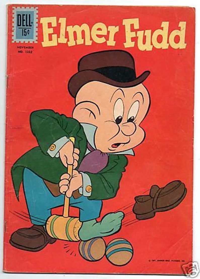 Dell Four Color 1222 Elmer Fudd Dell Comics Silver Age - Etsy