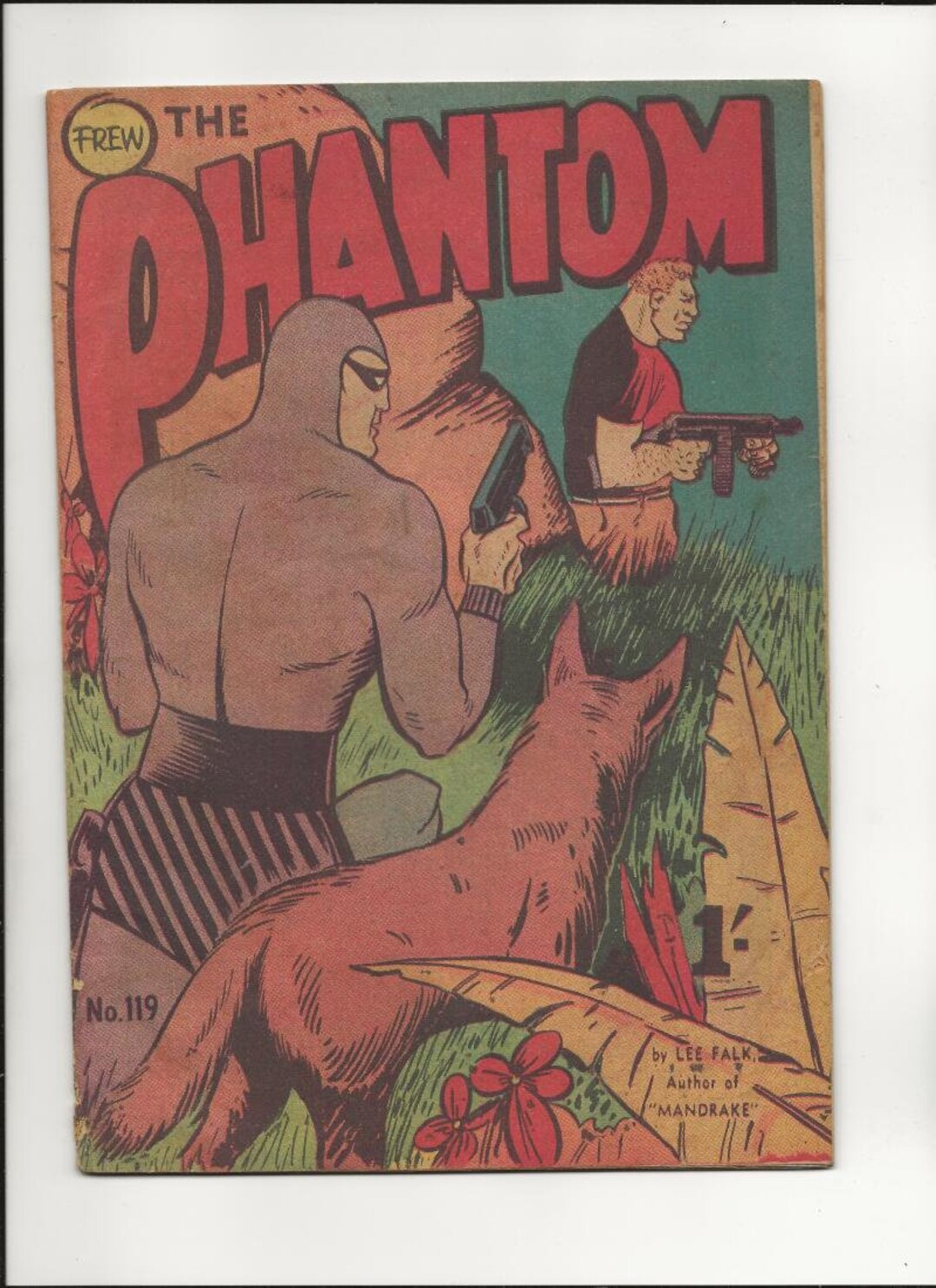 The Phantom 119 Australian Machine Gun / Dog Cover 1958 - Etsy
