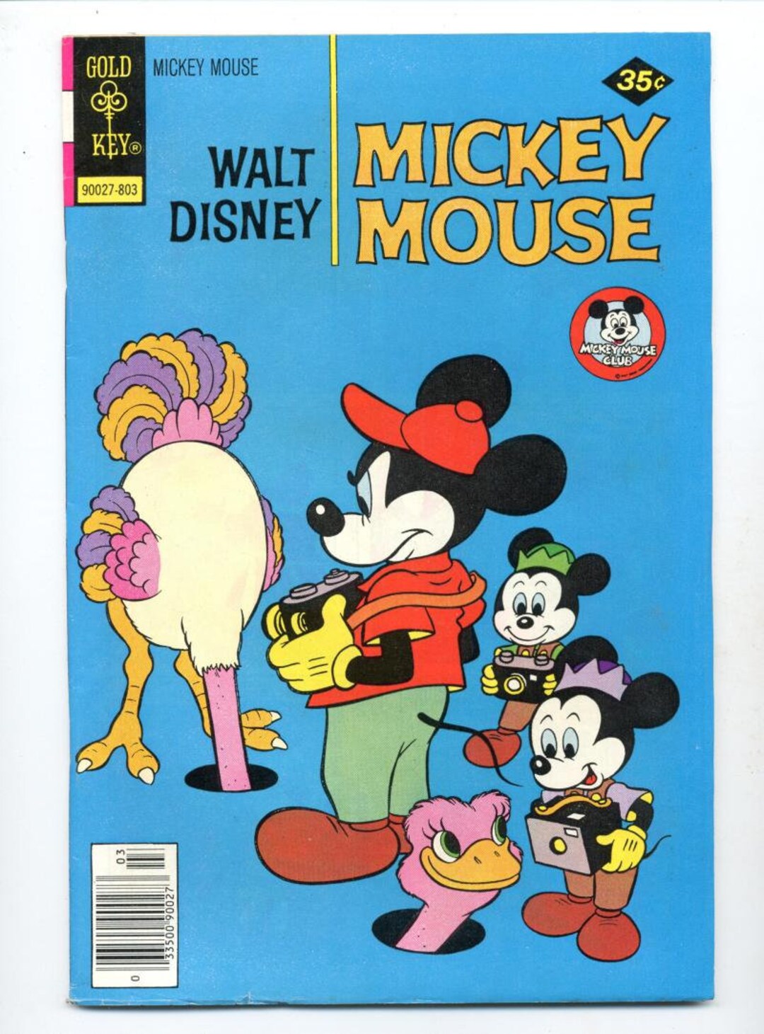 Mickey Mouse 181 Gold Key Comics Bronze Age Vintage Comic - Etsy