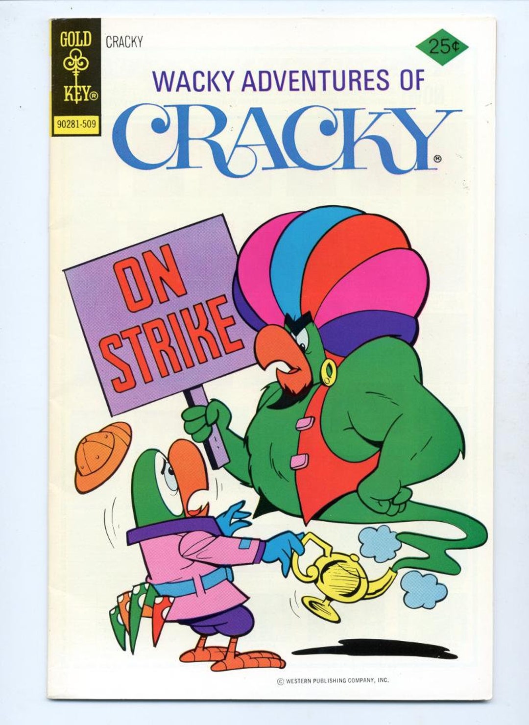 Wacky Adventures of Cracky 12 Gold Key Comics Bronze Age Vintage Comic ...