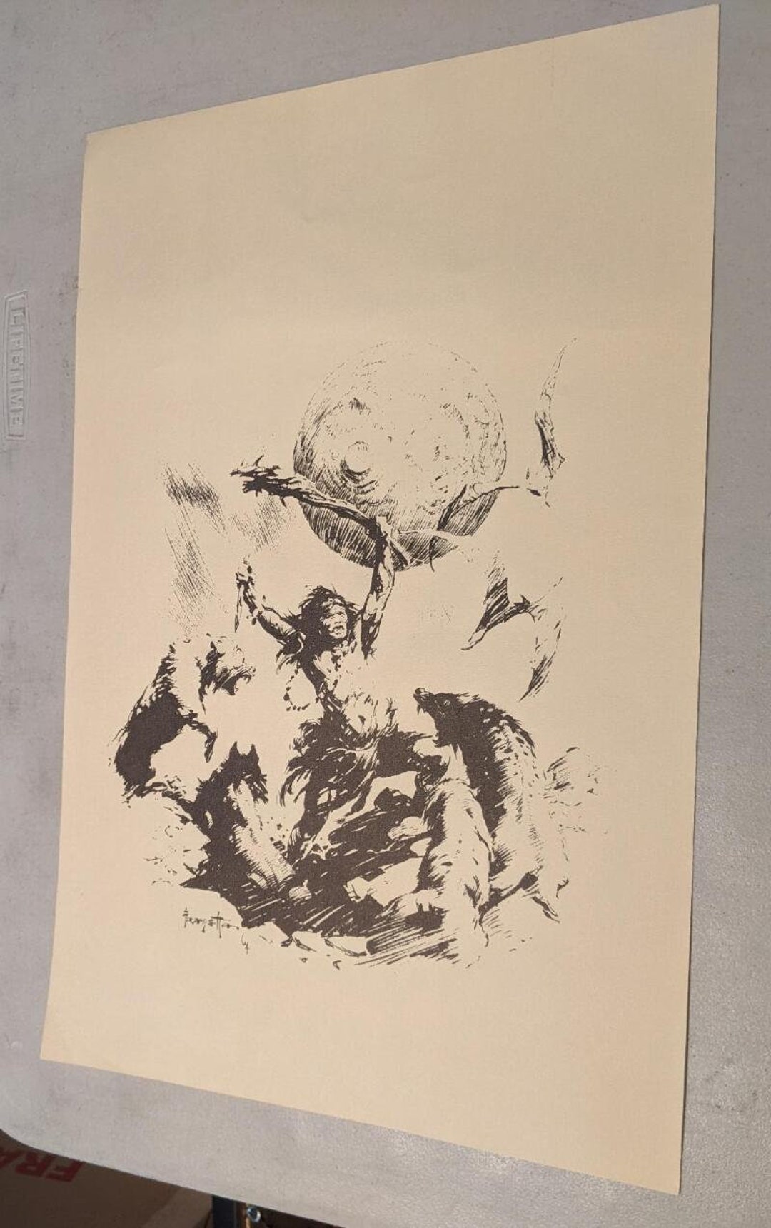 Print by Frank Frazetta 1964 - Etsy