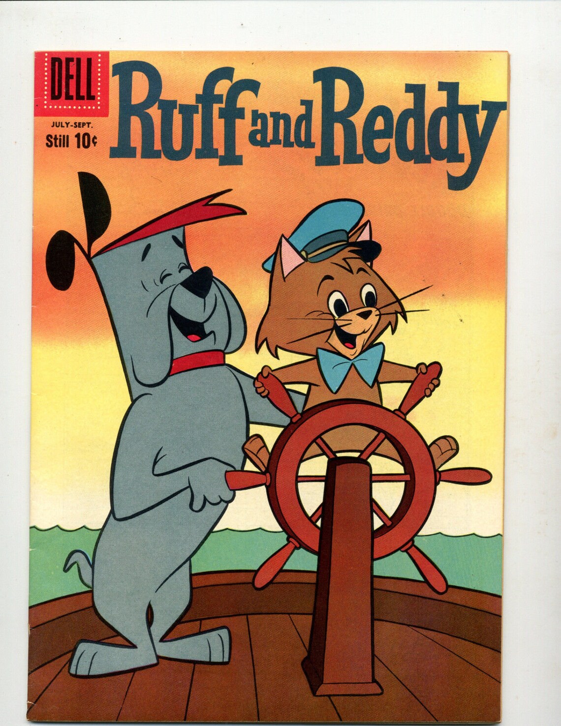 Ruff & Reddy 6 Pirate Patrol DC Comics Silver Age | Etsy