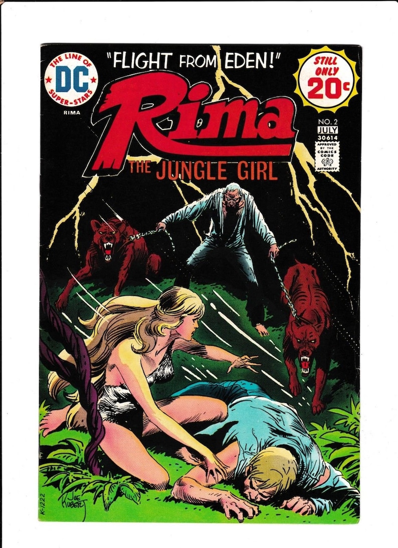 Rima the Jungle Girl 2 Flight From Eden DC Comics - Etsy