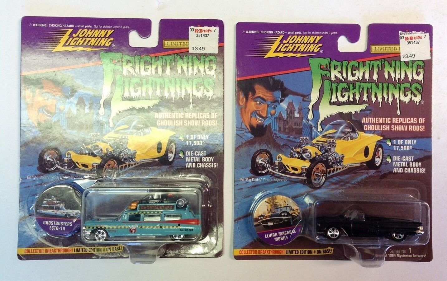 Johnny Lightning Frightning Lightnings Set of 7 New in - Etsy UK