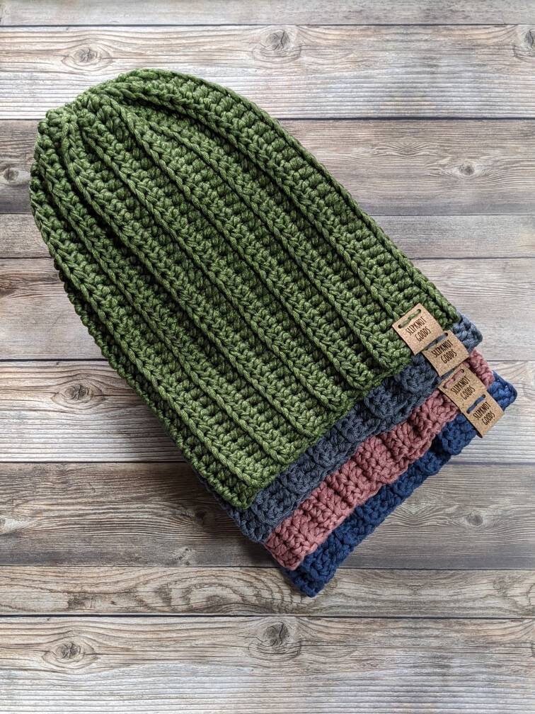 New Wave Toque Crochet Hat Toque Beanie Handmade - Etsy