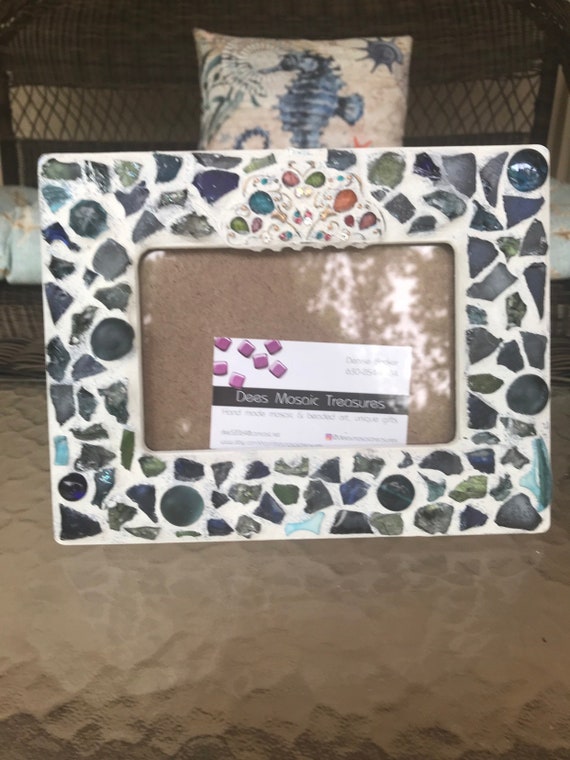Mosaic Frame Picture Frame Home Decor mosaic Wood Frame - Etsy