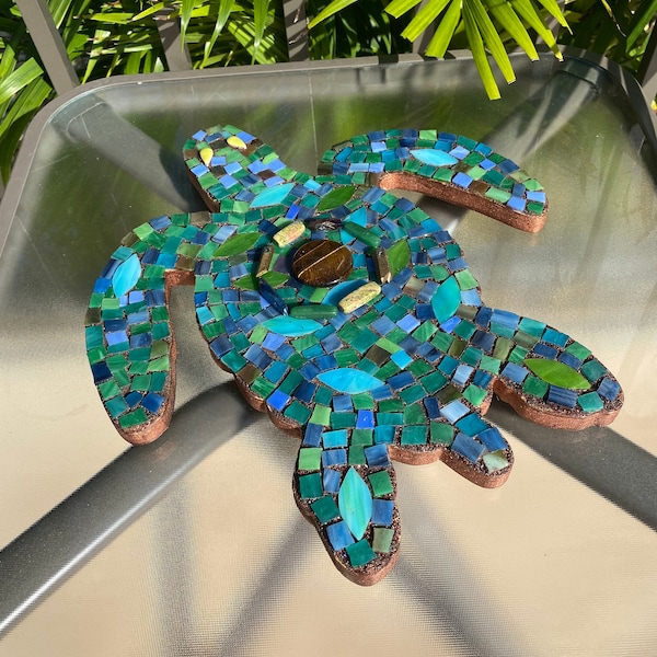 Sea Turtle Mosaic - Etsy