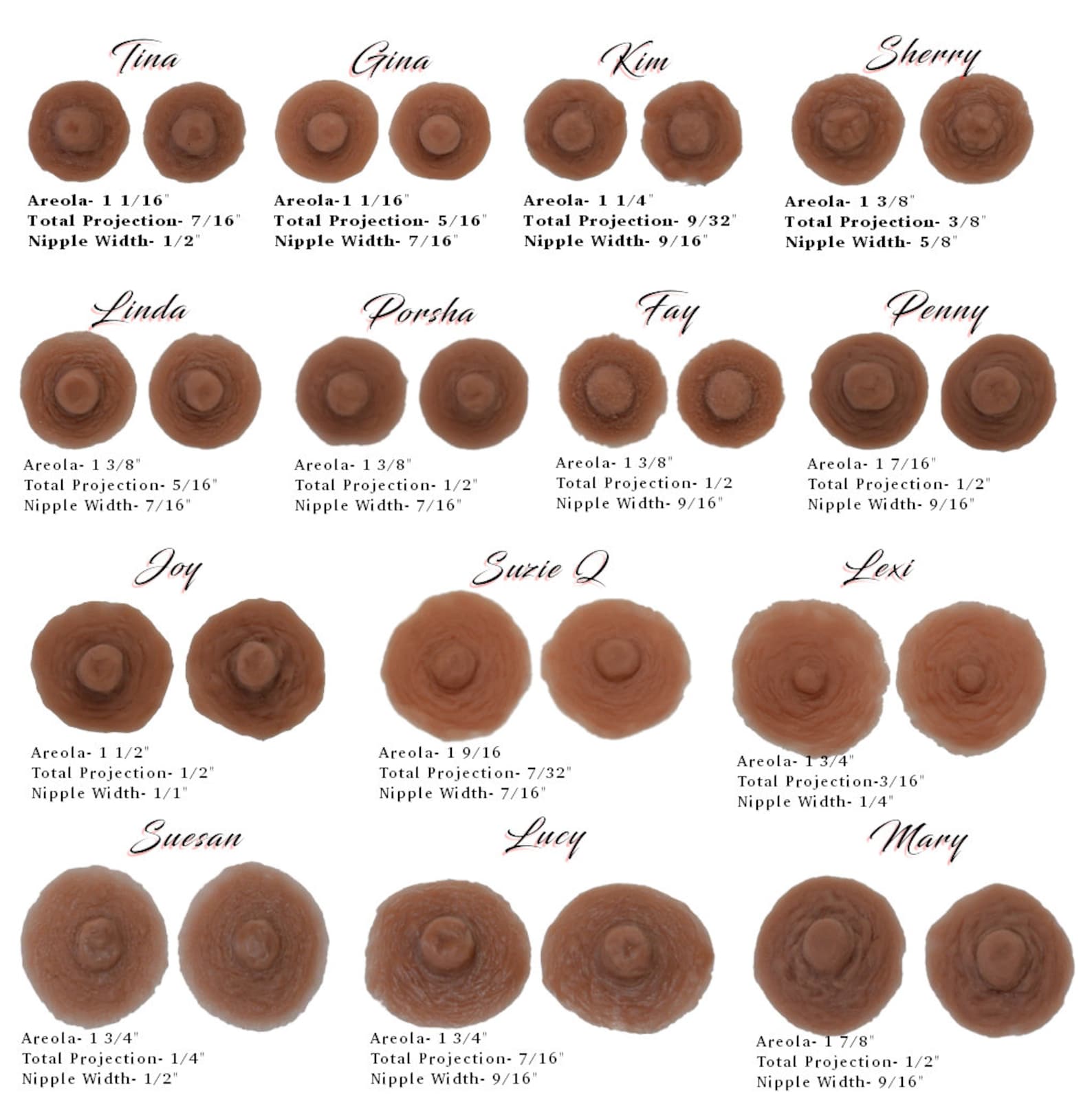 Types Of Female Breast Nipples at Mitchell Barclay-harvey blog
