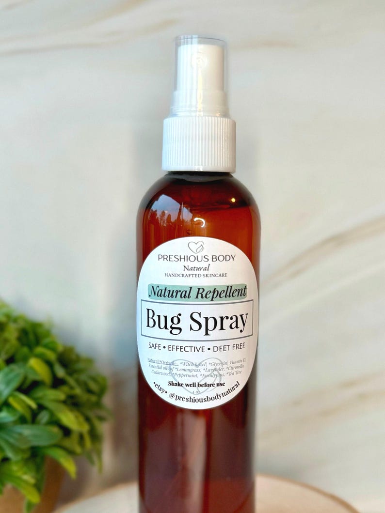 Bug Spray | Insect Repellent | DEET Free | Natural Skincare | 4 Oz - Etsy