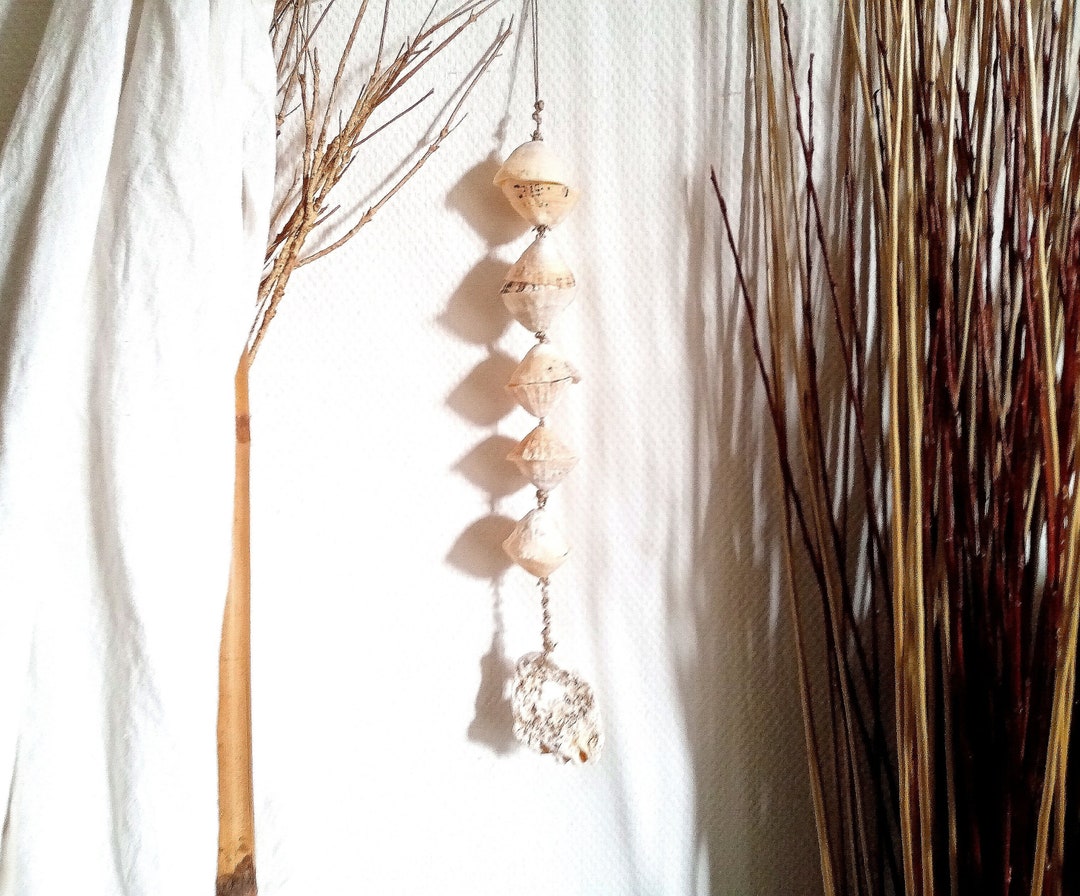 Shell Garland 47cm, Shell Chime, Seaside, Feng Shui, Seaside Decoration ...