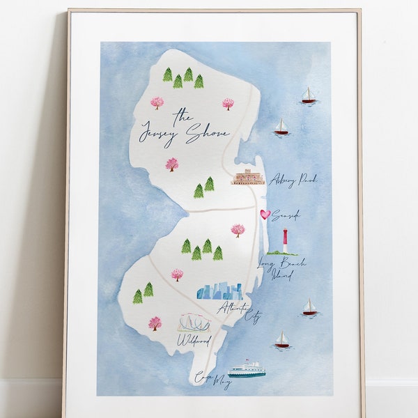 Jersey Shore Art - Etsy