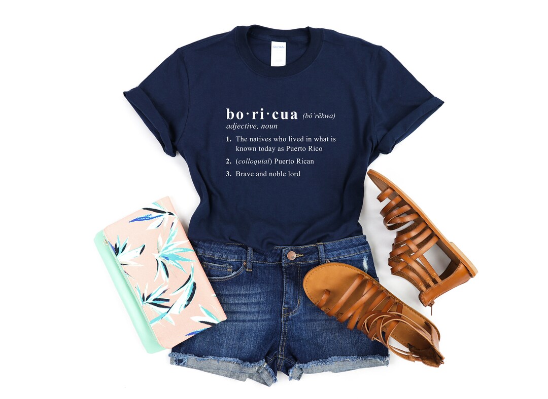 Boricua Definition Puerto Rico Shirt / Boricua Shirt / Boriqua Tops ...