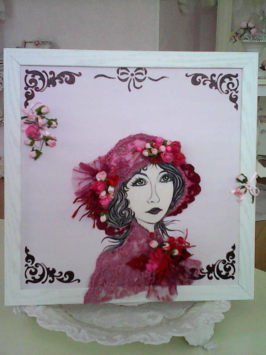 Romantic Shabby Chic Painting - Etsy