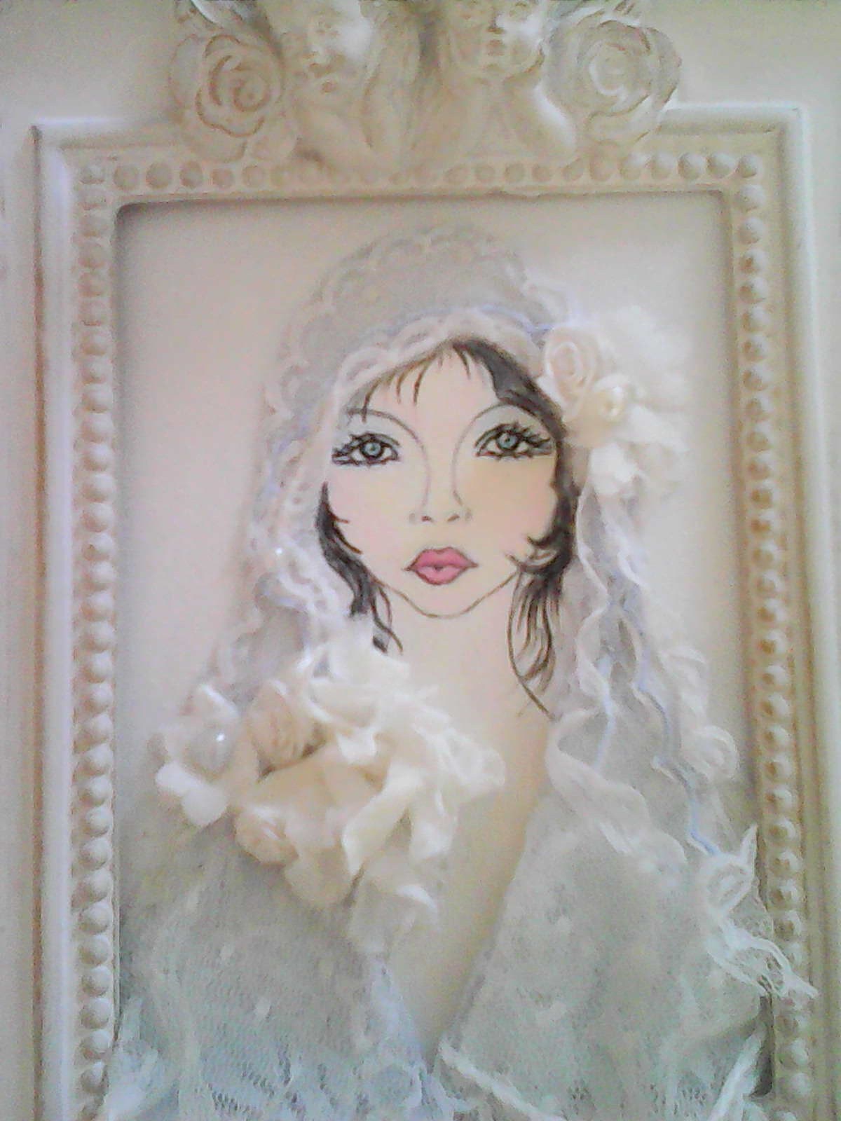 Tableau romantique shabby chic - Etsy France