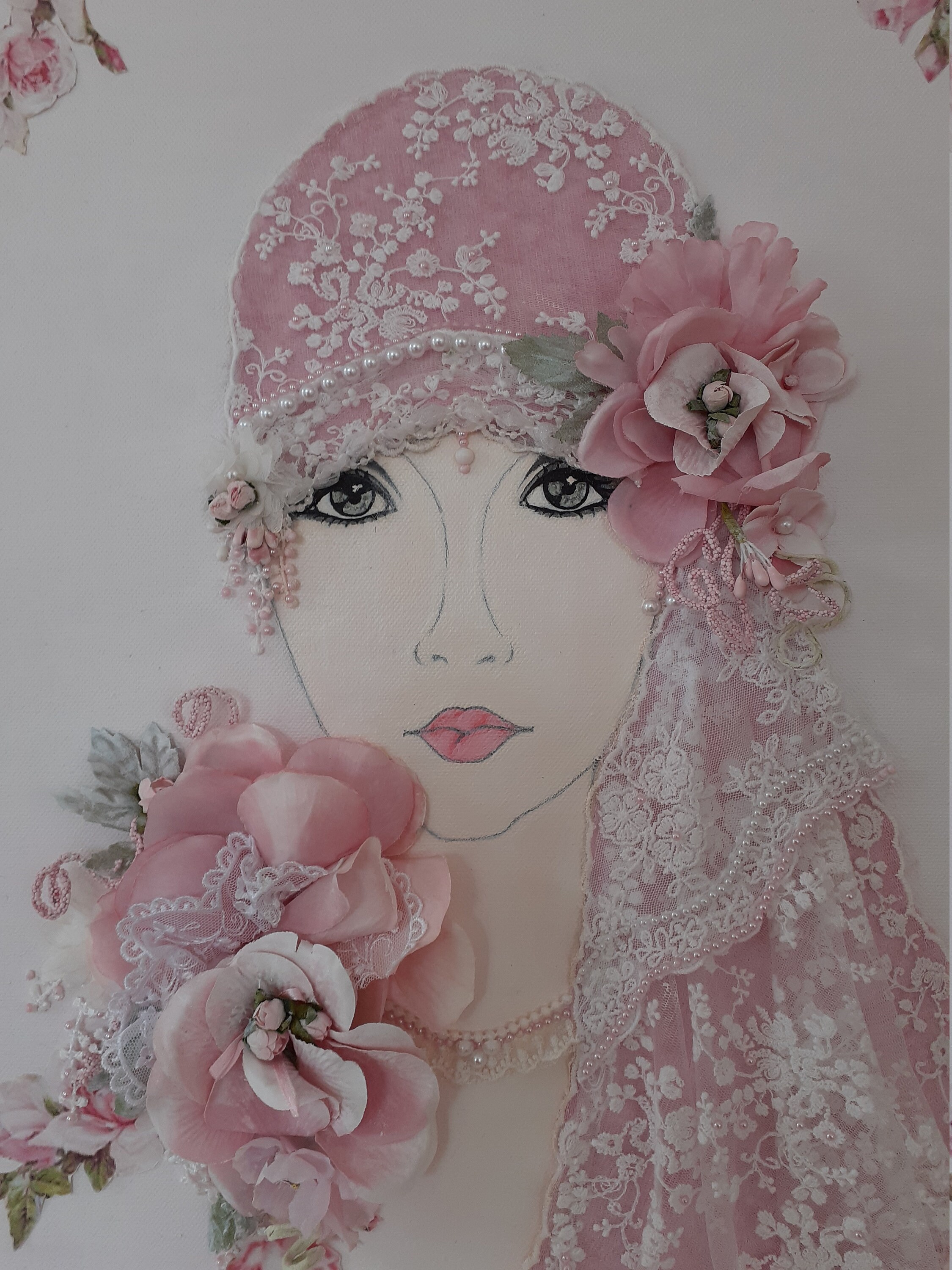 Tableau romantique shabby chic - Etsy France