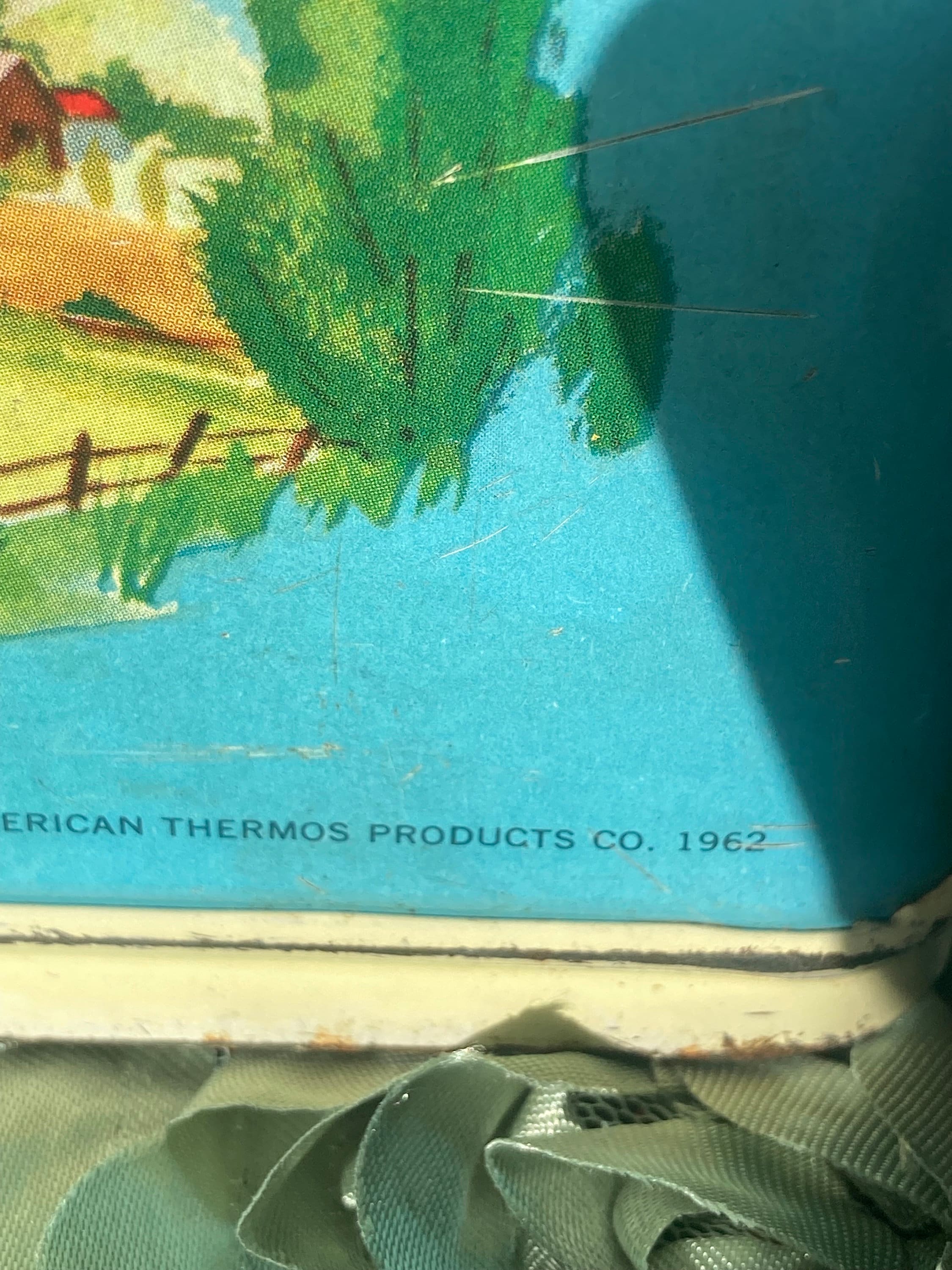 Vintage 1962 Lassie Thermos Lunch Box With Thermos Fantastic Condition ...