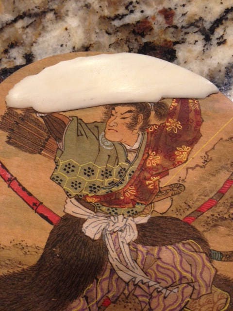 Vintage Hand Painted Chinese Name Cards With Bone Inlay. Exceptionally ...