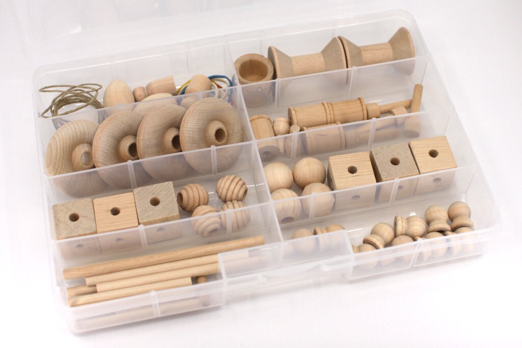 Inventor Kit All Wood Parts Tinker Set | Etsy